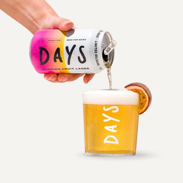 0% Alcohol Free Passion Fruit Lager | Free Next-Day Delivery | Days ...