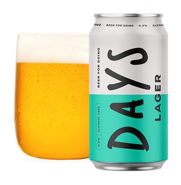 0% Alcohol Free Lager | Free Next-Day Delivery | Days Brewing Co